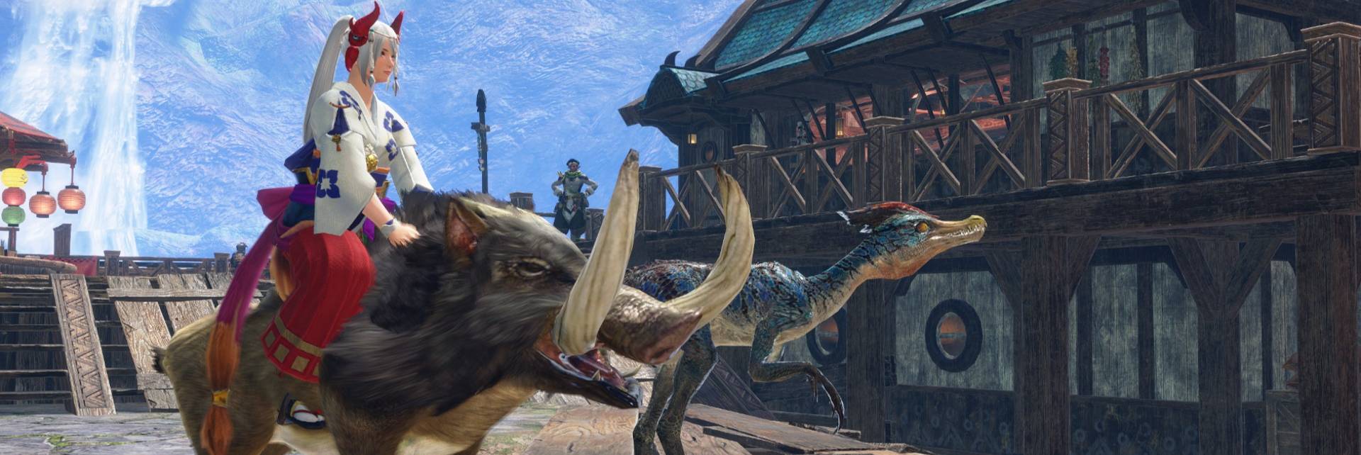 Palamutes Bullfango Velociprey MOD Monster Hunter Rise Mods CaiMoGu