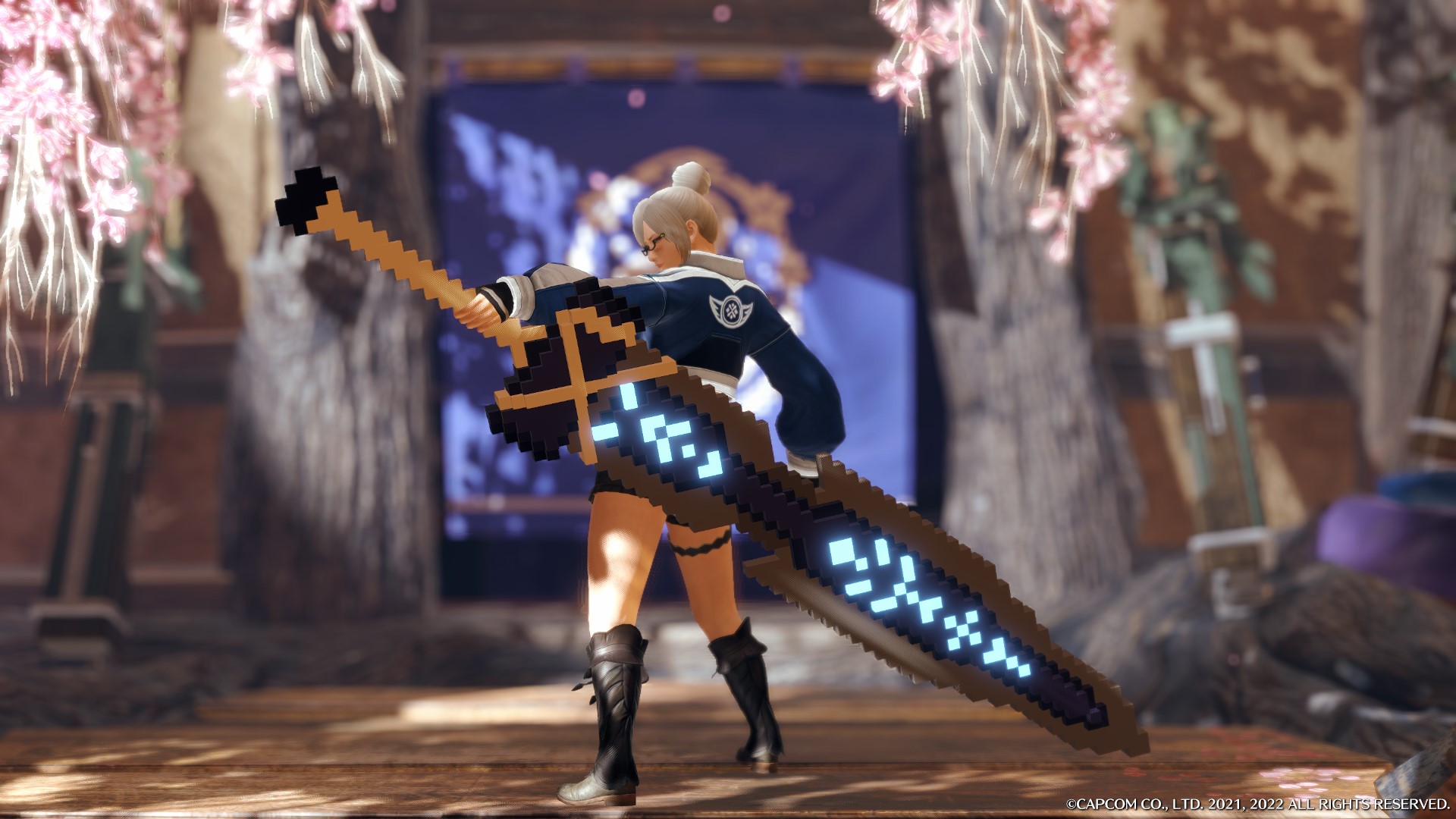 【SunbreakMOD】Pixel GreatSword - Monster Hunter Rise Mods - CaiMoGu game ...