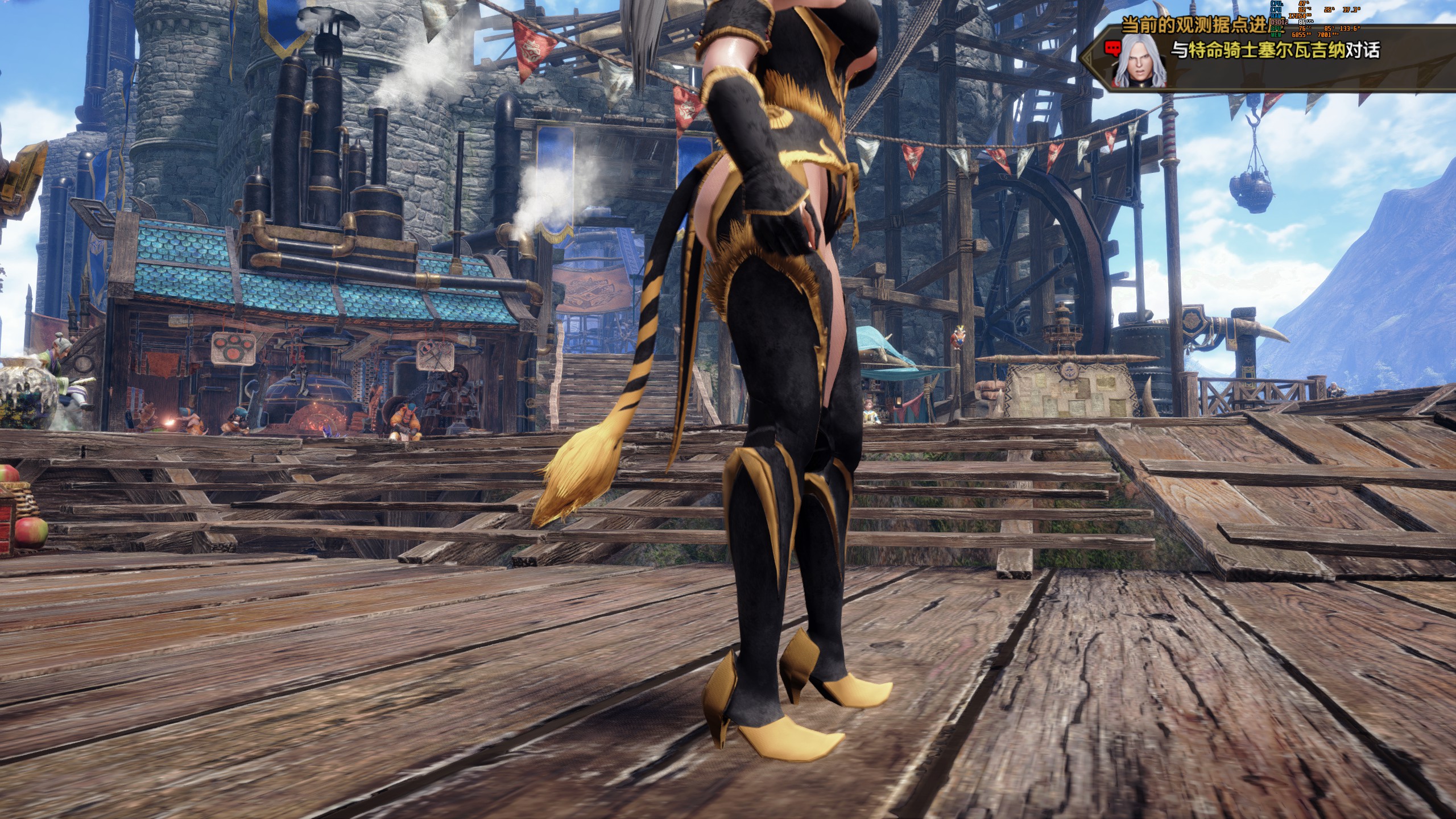 【Original Appeal MOD】Sexy Golden Rajang Queen - Monster Hunter Rise ...