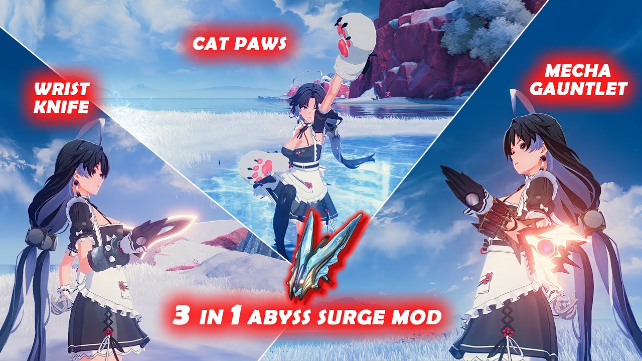 3 Weapons Mod For Abyss Surge - Wuthering Waves MOD - CaiMoGu game website