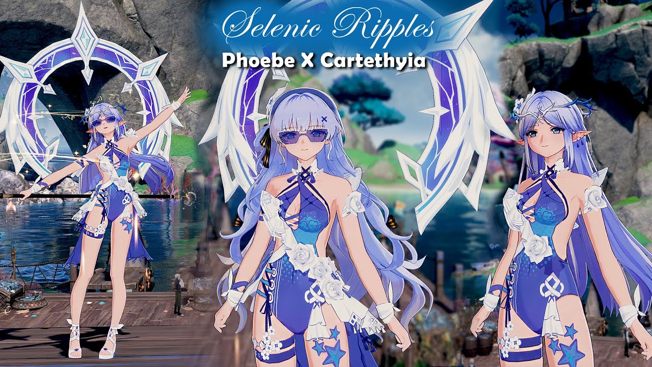 Phoebe X Cartethyia - Selenic Ripples - Woju Mod - Wuthering Waves Mods ...