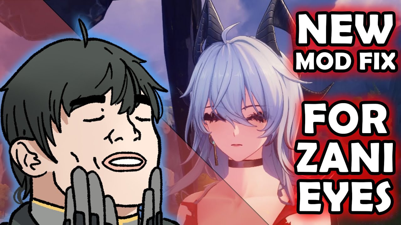 Zani Face Fix (How To Fix Zani Mods BUGGED EYES - Woju Fix - Wuthering ...