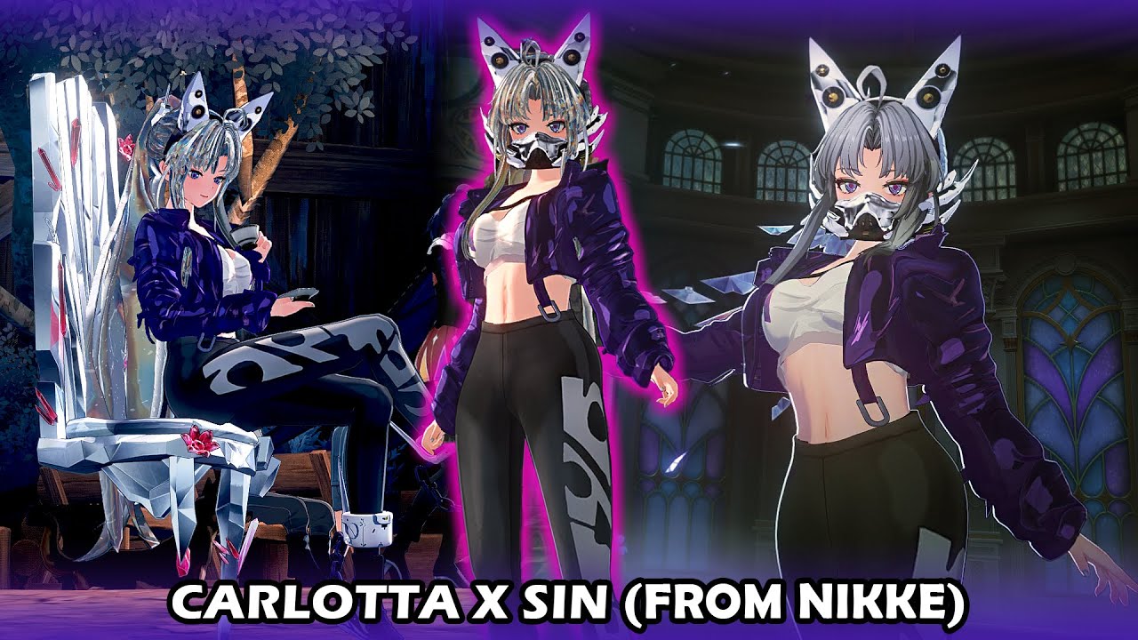 Carlotta X Sin (Skin From Nikke) Woju Mod - Wuthering Waves Mods ...