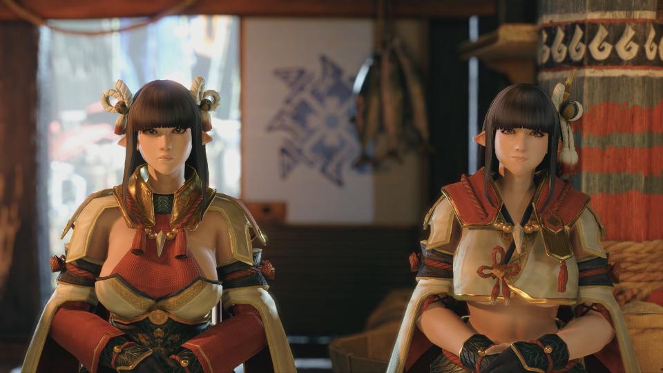 Hinoa and Minoto as Eye-Candy - Monster Hunter Rise - CaiMoGu game website