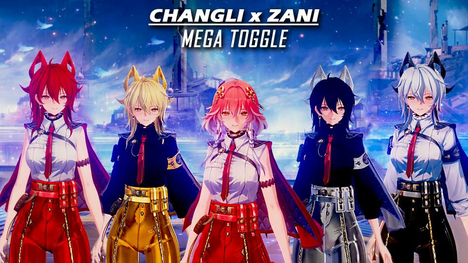 Changli x Zani - Mega Toggle - Woju Mod - Wuthering Waves Mods ...