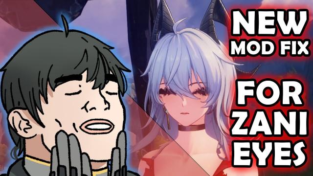 Zani Face Fix (How To Fix Zani Mods BUGGED EYES - Woju Fix - Wuthering ...