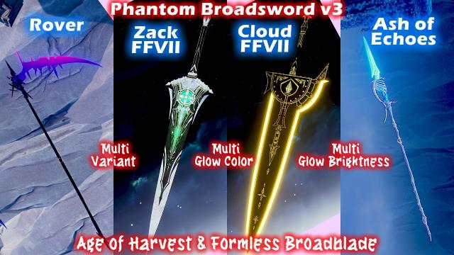 Mod For All Broadsword, Customizable Color & Brightness - Phantom v3 ...