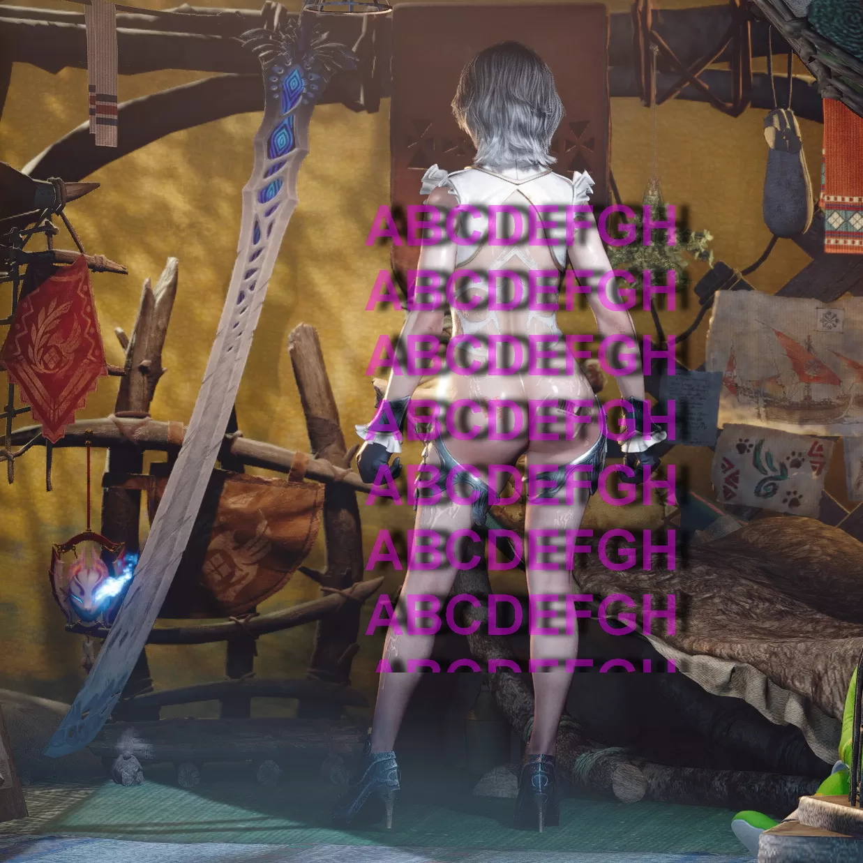 Amendment of Mangie MHWS mods No.19(Afterglow lite ver） - Monster ...